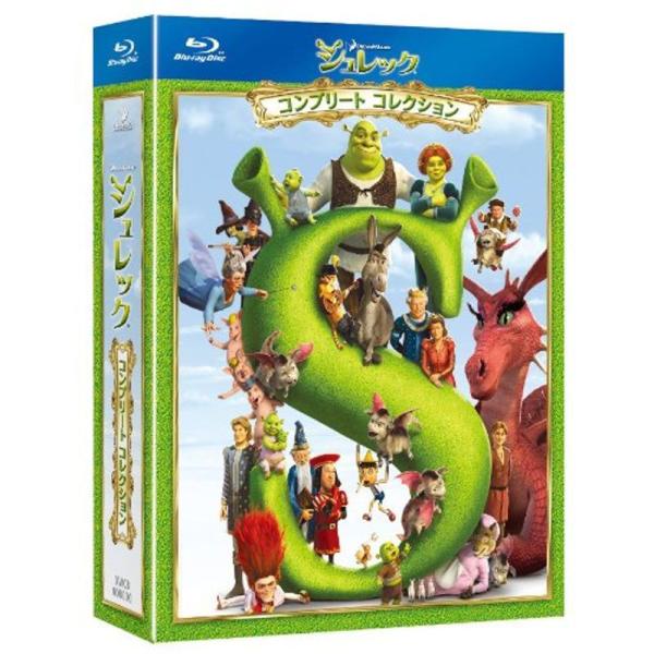 通常盤シュレック コンプリート・コレクション ブルーレイBOX Blu-ray: 商品のタイトル【中古品】(中古品)＝使用済み中古品です。画像の商品はサンプル画像です。実際に届く商品と異なりますのでご了承下さいませ。※中古品のため、商品のコ...