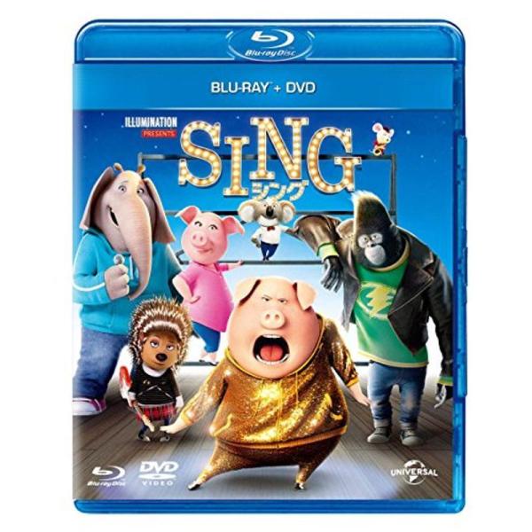 SING/シング ブルーレイ+DVDセット Blu-ray: 商品のタイトル【中古品】(中古品)＝使用済み中古品です。画像の商品はサンプル画像です。実際に届く商品と異なりますのでご了承下さいませ。※中古品のため、商品のコンディション、ケース...