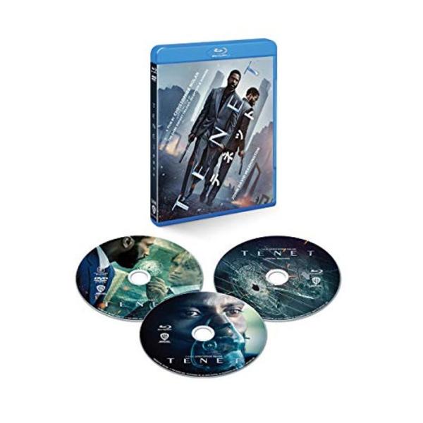 TENET テネット ブルーレイ&amp;DVDセット (3枚組/ボーナス・ディスク付) Blu-ray: 商品のタイトル【中古品】(中古品)＝使用済み中古品です。画像の商品はサンプル画像です。実際に届く商品と異なりますのでご了承下さいませ...