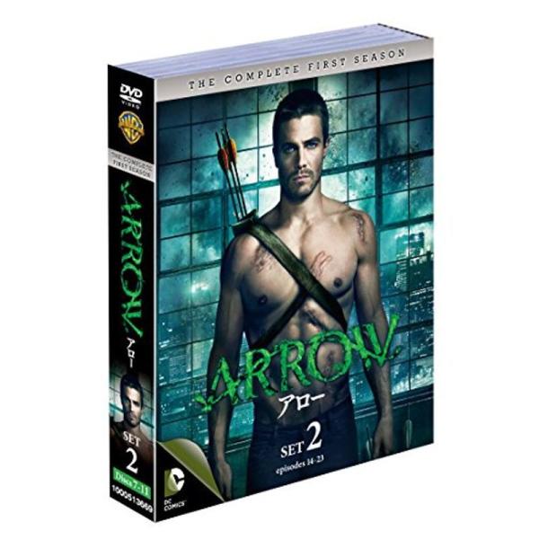 ARROW / アロー 〈ファースト〉 セット2(5枚組) DVD: 商品のタイトル【中古品】(中古品)＝使用済み中古品です。画像の商品はサンプル画像です。実際に届く商品と異なりますのでご了承下さいませ。※中古品のため、商品のコンディション...