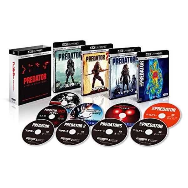 プレデター クアドリロジーBOX (9枚組)4K ULTRA HD + 3D + 2Dブルーレイ Blu-ray: 商品のタイトル【中古品】(中古品)＝使用済み中古品です。画像の商品はサンプル画像です。実際に届く商品と異なりますのでご了承下...