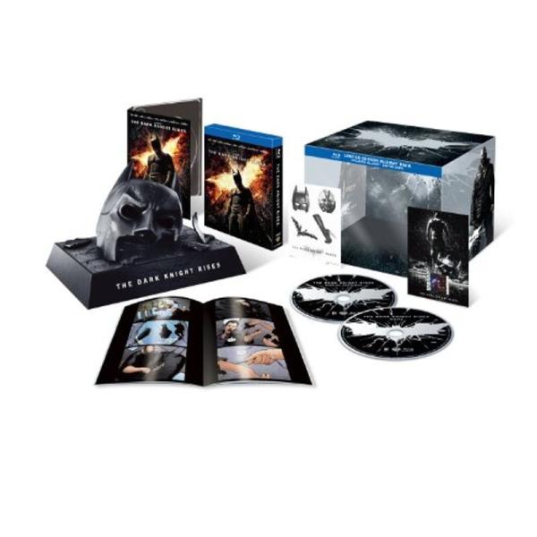 ダークナイト ライジング BATMAN COWL ブルーレイ プレミアムBOX(初回数量限定生産) Blu-ray: 商品のタイトル【中古品】(中古品)＝使用済み中古品です。画像の商品はサンプル画像です。実際に届く商品と異なりますのでご了承...