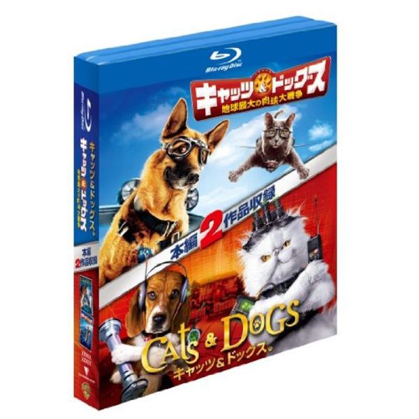 キャッツ＆ドッグス1&amp;2 ブルーレイツインパック （初回限定生産） Blu-ray: 商品のタイトル【中古品】(中古品)＝使用済み中古品です。画像の商品はサンプル画像です。実際に届く商品と異なりますのでご了承下さいませ。※中古品のた...