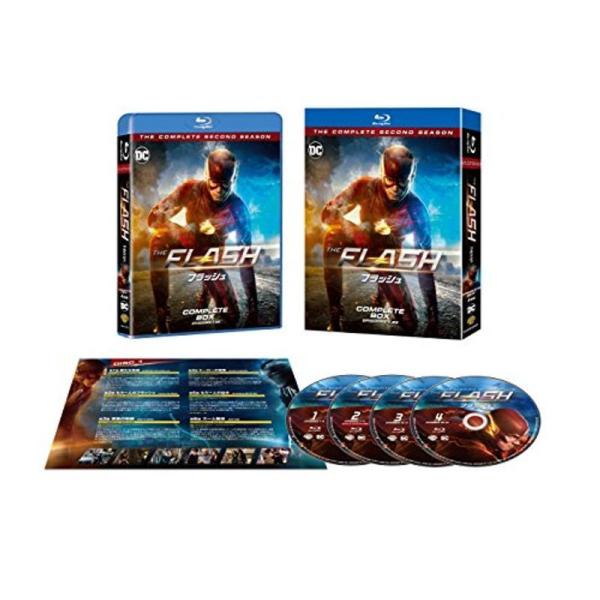 THE FLASH / フラッシュ 〈セカンド・シーズン〉 コンプリート・ボックス(4枚組) Blu-ray: 商品のタイトル【中古品】(中古品)＝使用済み中古品です。画像の商品はサンプル画像です。実際に届く商品と異なりますのでご了承下さい...