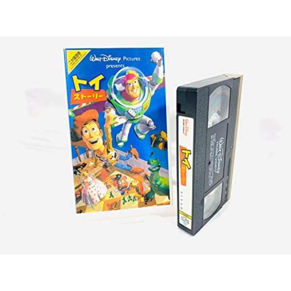 トイ・ストーリー二カ国語版 VHS: 商品のタイトル【中古品】(中古品)＝使用済み中古品です。画像の商品はサンプル画像です。実際に届く商品と異なりますのでご了承下さいませ。※中古品のため、商品のコンディション、ケース、説明書等の付属品の有無...