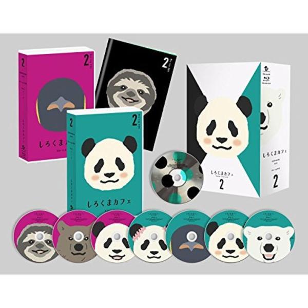 しろくまカフェBlu-ray BOX 2: 商品のタイトル【中古品】(中古品)＝使用済み中古品です。画像の商品はサンプル画像です。実際に届く商品と異なりますのでご了承下さいませ。※中古品のため、商品のコンディション、ケース、説明書等の付属品...