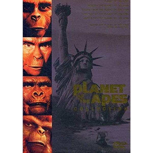 猿の惑星 BOX SET DVD: 商品のタイトル【中古品】(中古品)＝使用済み中古品です。画像の商品はサンプル画像です。実際に届く商品と異なりますのでご了承下さいませ。※中古品のため、商品のコンディション、ケース、説明書等の付属品の有無に...