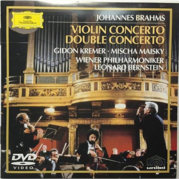 ブラームス : ヴァイオリン協奏曲 ニ長調 / 二重協奏曲 DVD: 商品のタイトル【中古品】(中古品)＝使用済み中古品です。画像の商品はサンプル画像です。実際に届く商品と異なりますのでご了承下さいませ。※中古品のため、商品のコンディション...