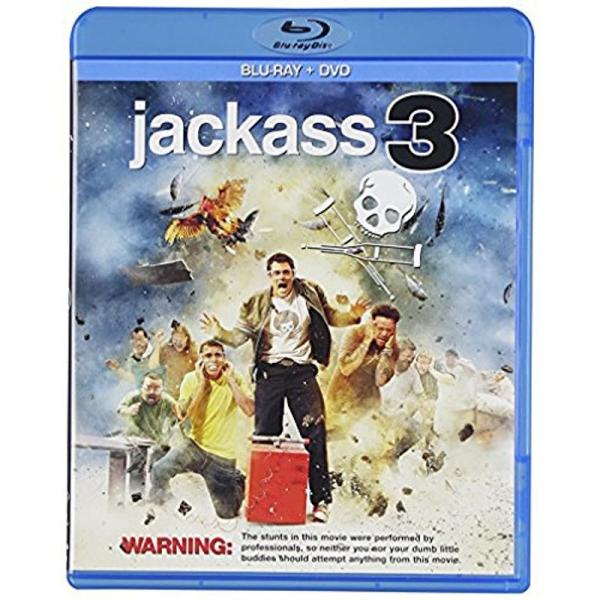 ジャッカス 3 ブルーレイ&amp;DVDセット Blu-ray: 商品のタイトル【中古品】(中古品)＝使用済み中古品です。画像の商品はサンプル画像です。実際に届く商品と異なりますのでご了承下さいませ。※中古品のため、商品のコンディション、...