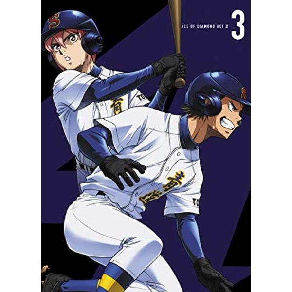 ダイヤのA actII Blu-ray Vol.3: 商品のタイトル【中古品】(中古品)＝使用済み中古品です。画像の商品はサンプル画像です。実際に届く商品と異なりますのでご了承下さいませ。※中古品のため、商品のコンディション、ケース、説明書...