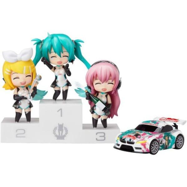 ねんどろいどぷち レーシングミクセット 2011ver. (ノンスケール ABS&amp;PVC塗装済み可動フィギュア): 商品のタイトル【中古品】(中古品)＝使用済み中古品です。画像の商品はサンプル画像です。実際に届く商品と異なりますので...