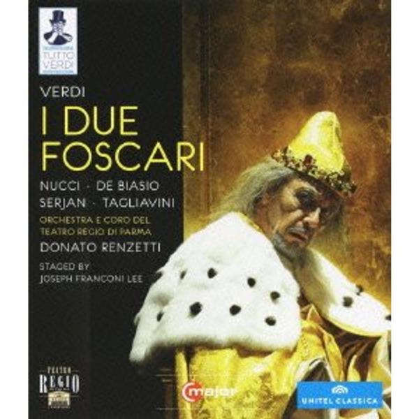 ヴェルディ:歌劇二人のフォスカリ Blu-ray: 商品のタイトル【中古品】(中古品)＝使用済み中古品です。画像の商品はサンプル画像です。実際に届く商品と異なりますのでご了承下さいませ。※中古品のため、商品のコンディション、ケース、説明書等...