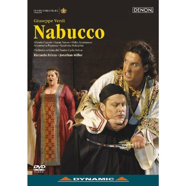 ヴェルディ 歌劇《ナブッコ》ジェノヴァ・カルロ・フェリーチェ歌劇場 2004年 DVD: 商品のタイトル【中古品】(中古品)＝使用済み中古品です。画像の商品はサンプル画像です。実際に届く商品と異なりますのでご了承下さいませ。※中古品のため、...