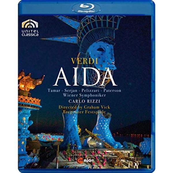 ヴェルディ アイーダ 全曲 ヴィック演出 リッツィ&amp;ウィーン響 Blu-ray Import: 商品のタイトル【中古品】(中古品)＝使用済み中古品です。画像の商品はサンプル画像です。実際に届く商品と異なりますのでご了承下さいませ。※...