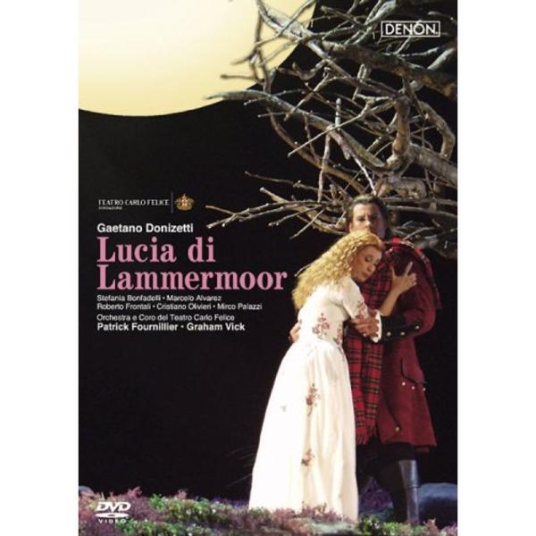 ドニゼッティ:歌劇《ランメルモールのルチア》全曲 DVD: 商品のタイトル【中古品】(中古品)＝使用済み中古品です。画像の商品はサンプル画像です。実際に届く商品と異なりますのでご了承下さいませ。※中古品のため、商品のコンディション、ケース、...