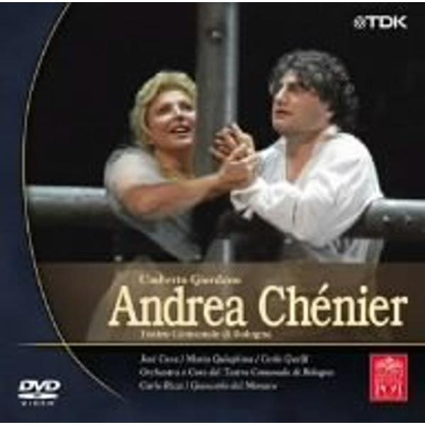 ジョルダーノ 歌劇《アンドレア・シェニエ》ボローニャ市立劇場 DVD: 商品のタイトル【中古品】(中古品)＝使用済み中古品です。画像の商品はサンプル画像です。実際に届く商品と異なりますのでご了承下さいませ。※中古品のため、商品のコンディショ...