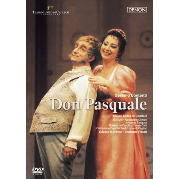 ドニゼッティ:歌劇《ドン・パスクワーレ》全曲 DVD: 商品のタイトル【中古品】(中古品)＝使用済み中古品です。画像の商品はサンプル画像です。実際に届く商品と異なりますのでご了承下さいませ。※中古品のため、商品のコンディション、ケース、説明...