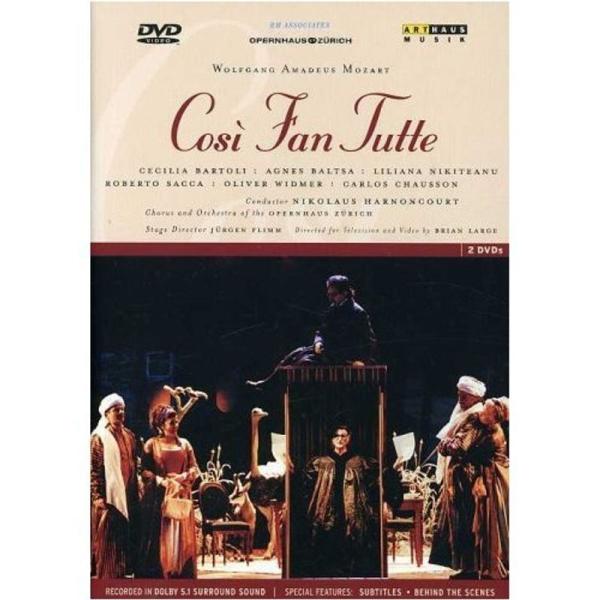 モーツァルト:歌劇「コシ・ファン・トゥッテ」K.588 DVD: 商品のタイトル【中古品】(中古品)＝使用済み中古品です。画像の商品はサンプル画像です。実際に届く商品と異なりますのでご了承下さいませ。※中古品のため、商品のコンディション、ケ...