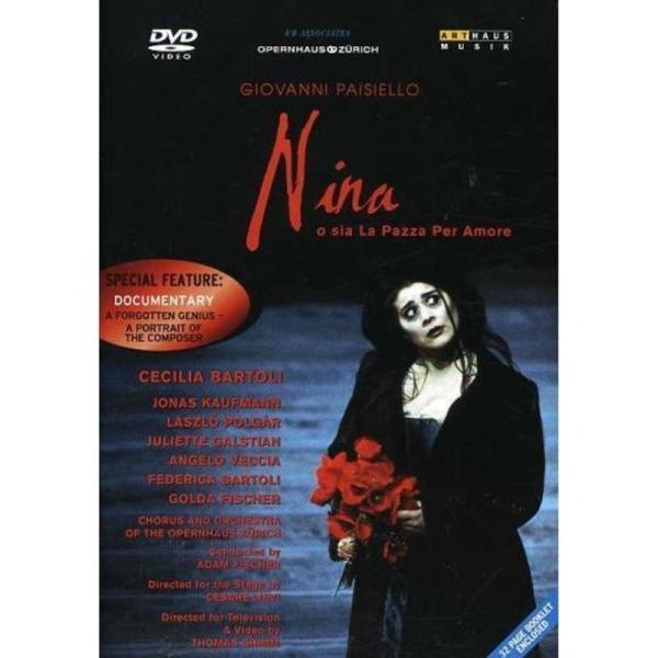 パイジェッロ:歌劇「ニーナ、または恋狂い」 DVD: 商品のタイトル【中古品】(中古品)＝使用済み中古品です。画像の商品はサンプル画像です。実際に届く商品と異なりますのでご了承下さいませ。※中古品のため、商品のコンディション、ケース、説明書...