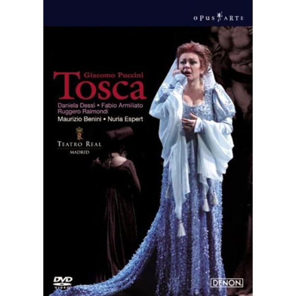 プッチーニ:歌劇トスカ全曲 DVD: 商品のタイトル【中古品】(中古品)＝使用済み中古品です。画像の商品はサンプル画像です。実際に届く商品と異なりますのでご了承下さいませ。※中古品のため、商品のコンディション、ケース、説明書等の付属品の有無...
