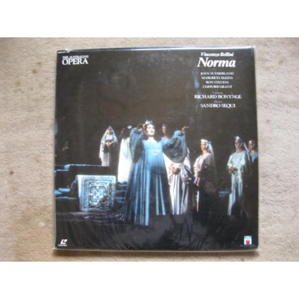 ノルマ(全曲)*歌劇 Laser Disc: 商品のタイトル【中古品】(中古品)＝使用済み中古品です。画像の商品はサンプル画像です。実際に届く商品と異なりますのでご了承下さいませ。※中古品のため、商品のコンディション、ケース、説明書等の付属...