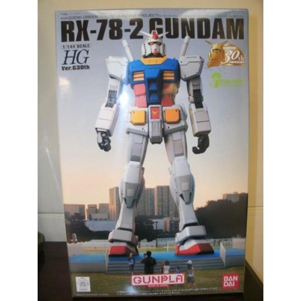 HG 1/144 RX-78-2 ガンダム Ver.G30th GREEN TOKYO GUNDAM PROJECT プラモデル（お台場限定: 商品のタイトル【中古品】(中古品)＝使用済み中古品です。画像の商品はサンプル画像です。実際に届く...