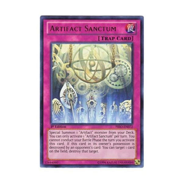 遊戯王 英語版 PRIO-EN072 Artifact Sanctum アーティファクトの神智 (ウルトラレア) 1st Edition: 商品のタイトル【中古品】(中古品)＝使用済み中古品です。画像の商品はサンプル画像です。実際に届く商品...