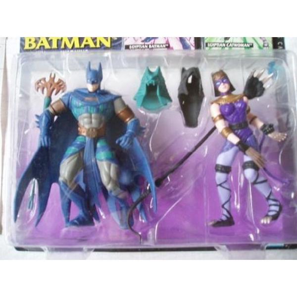 Batman: Legends of Batman Egyptian Batman and Egyptian Catwoman Action: 商品のタイトル【中古品】(中古品)＝使用済み中古品です。画像の商品はサンプル画像です。実際に届く...
