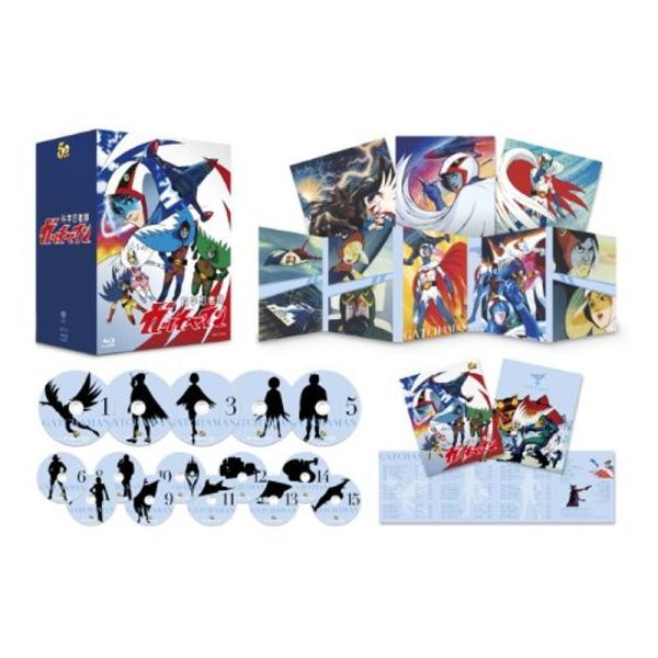 科学忍者隊ガッチャマン ブルーレイBOX<15枚組> Blu-ray: 商品のタイトル【中古品】(中古品)＝使用済み中古品です。画像の商品はサンプル画像です。実際に届く商品と異なりますのでご了承下さいませ。※中古品のため、商品の...