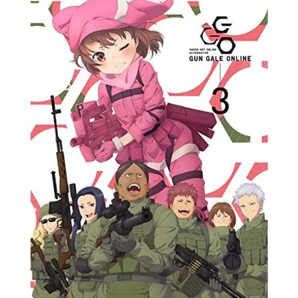 ソードアート・オンライン オルタナティブ ガンゲイル・オンライン 3(完全生産限定版) Blu-ray: 商品のタイトル【中古品】(中古品)＝使用済み中古品です。画像の商品はサンプル画像です。実際に届く商品と異なりますのでご了承下さいませ。...