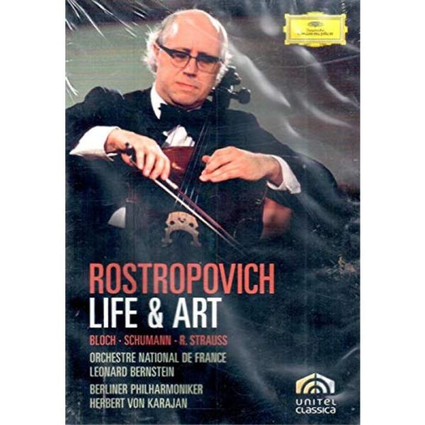 Rostropovich Life &amp; Art DVD Import: 商品のタイトル【中古品】(中古品)＝使用済み中古品です。画像の商品はサンプル画像です。実際に届く商品と異なりますのでご了承下さいませ。※中古品のため、商品のコン...