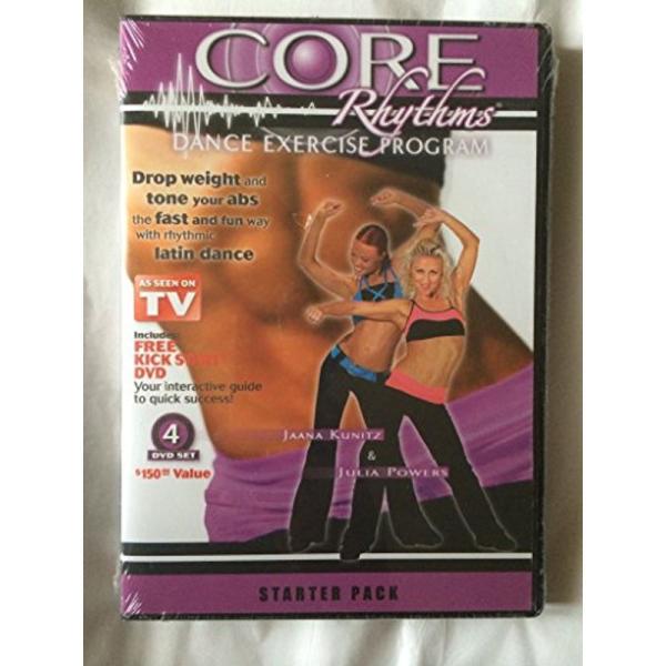 Core Rhythms Dance Exercise Program: Starter Pack: 商品のタイトル【中古品】(中古品)＝使用済み中古品です。画像の商品はサンプル画像です。実際に届く商品と異なりますのでご了承下さいませ。※中...