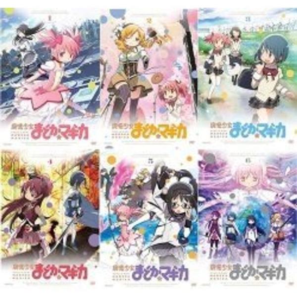 魔法少女まどかマギカ 全6巻セット マーケットプレイス DVDセット: 商品のタイトル【中古品】(中古品)＝使用済み中古品です。画像の商品はサンプル画像です。実際に届く商品と異なりますのでご了承下さいませ。※中古品のため、商品のコンディショ...
