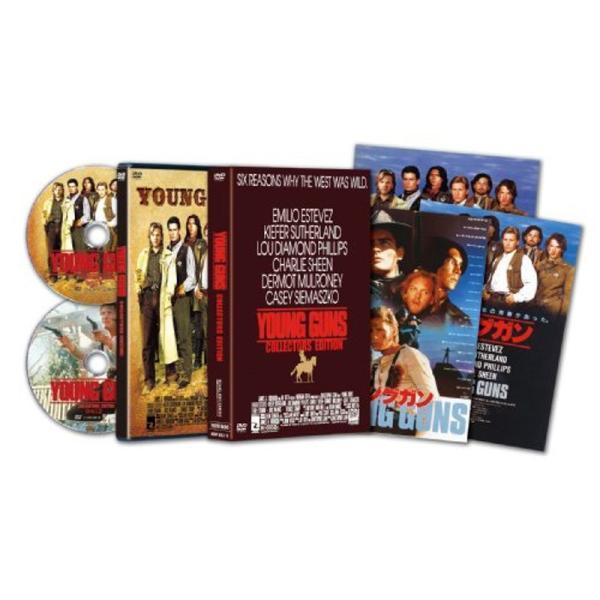 ヤングガン コレクターズ・エディション<初回限定生産> DVD: 商品のタイトル【中古品】(中古品)＝使用済み中古品です。画像の商品はサンプル画像です。実際に届く商品と異なりますのでご了承下さいませ。※中古品のため、商品のコンデ...