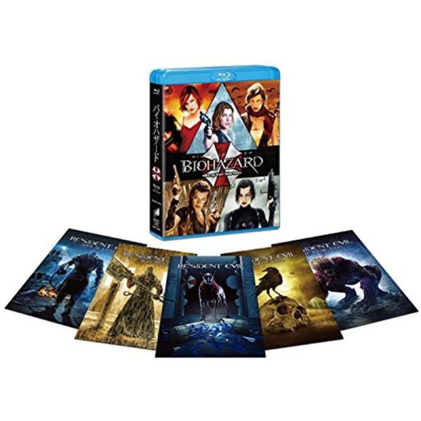 バイオハザードI~V Blu-rayスーパーバリューパック 『バイオハザード:ザ・ファイナル』公開記念スペシャル・パッケージ: 商品のタイトル【中古品】(中古品)＝使用済み中古品です。画像の商品はサンプル画像です。実際に届く商品と異なります...