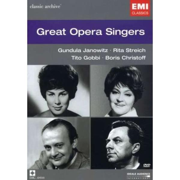 Great Opera Singers DVD Import: 商品のタイトル【中古品】(中古品)＝使用済み中古品です。画像の商品はサンプル画像です。実際に届く商品と異なりますのでご了承下さいませ。※中古品のため、商品のコンディション、ケー...