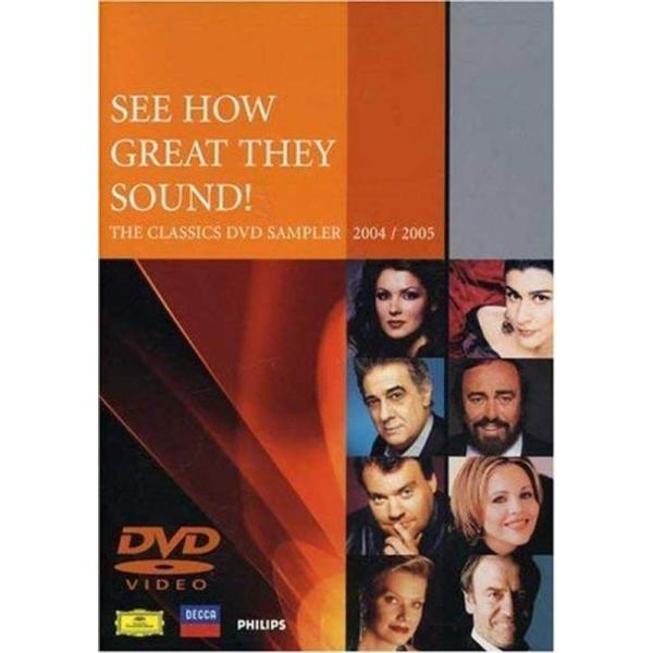 See How Great They Sound 2004-2005 Sampler DVD Import: 商品のタイトル【中古品】(中古品)＝使用済み中古品です。画像の商品はサンプル画像です。実際に届く商品と異なりますのでご了承下さいま...