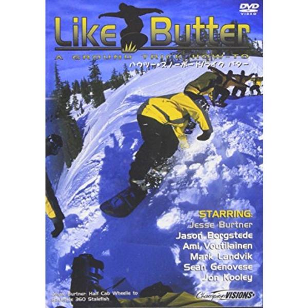 ハウツー スノーボード ＬＩＫＥ ＢＵＴＴＥＲ (レンタル専用版) DVD: 商品のタイトル【中古品】(中古品)＝使用済み中古品です。画像の商品はサンプル画像です。実際に届く商品と異なりますのでご了承下さいませ。※中古品のため、商品のコンデ...