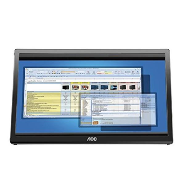 AOC 17.3インチ USB接続 モニター ( 1600 x 900 / TN / 10ms ) E1759FWU: 商品のタイトル【中古品】(中古品)＝使用済み中古品です。画像の商品はサンプル画像です。実際に届く商品と異なりますのでご了...