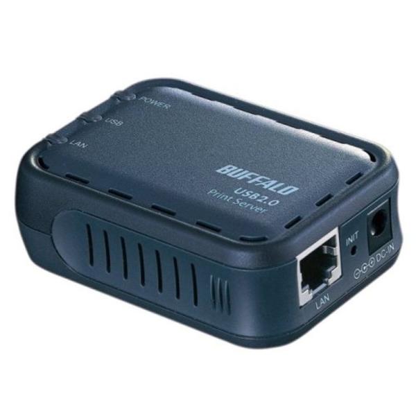 BUFFALO 双方向通信対応プリントサーバ LPV3-U2S: 商品のタイトル【中古品】(中古品)＝使用済み中古品です。画像の商品はサンプル画像です。実際に届く商品と異なりますのでご了承下さいませ。※中古品のため、商品のコンディション、ケ...