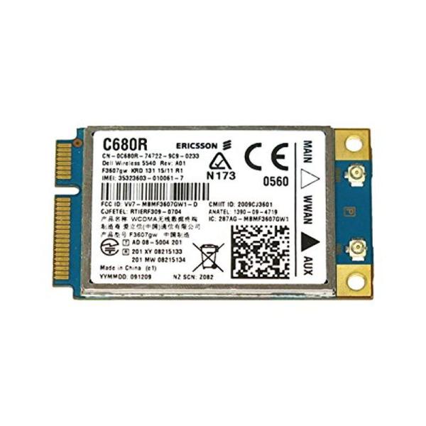 Dell Wireless 5540 HSPA Mobile Broadband 3G GPS WWAN mini PCI-E カード Er: 商品のタイトル【中古品】(中古品)＝使用済み中古品です。画像の商品はサンプル画像です。実際に届く...
