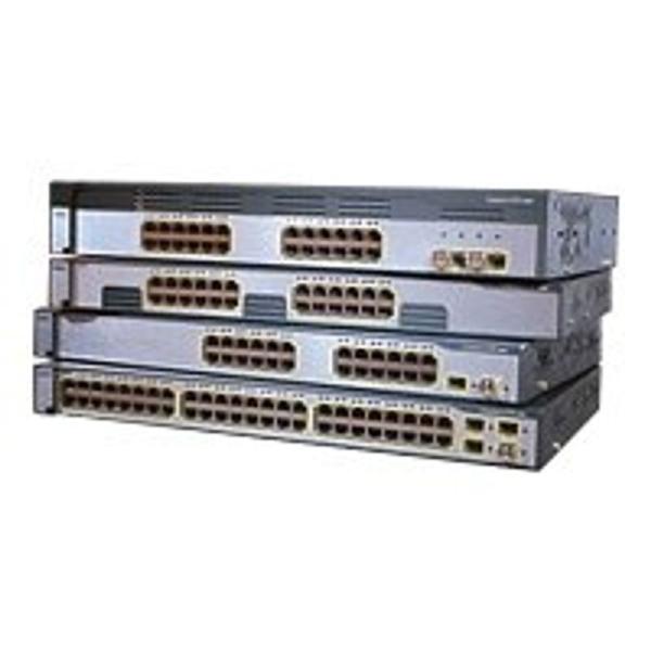 CISCO Catalyst 3750-48TS-E スタッカブル マルチレイヤ イーサネットスイッチ WS-C3750-48TS-E: 商品のタイトル【中古品】(中古品)＝使用済み中古品です。画像の商品はサンプル画像です。実際に届く商品と...
