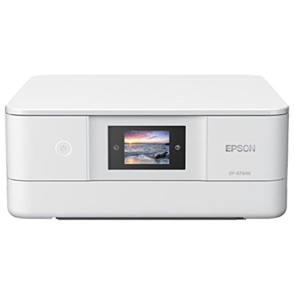 旧モデル エプソン プリンター インクジェット複合機 カラリオ EP-879AW ホワイト (6色): 商品のタイトル【中古品】(中古品)＝使用済み中古品です。画像の商品はサンプル画像です。実際に届く商品と異なりますのでご了承下さいませ。※...