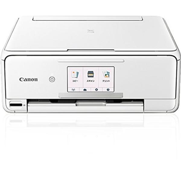 キヤノン インクジェット複合機TS8130 WHITE PIXUSTS8130WH: 商品のタイトル【中古品】(中古品)＝使用済み中古品です。画像の商品はサンプル画像です。実際に届く商品と異なりますのでご了承下さいませ。※中古品のため、商品...