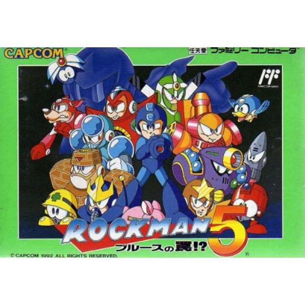 ロックマン5: 商品のタイトル【中古品】(中古品)＝使用済み中古品です。画像の商品はサンプル画像です。実際に届く商品と異なりますのでご了承下さいませ。※中古品のため、商品のコンディション、ケース、説明書等の付属品の有無については入荷の度に異...