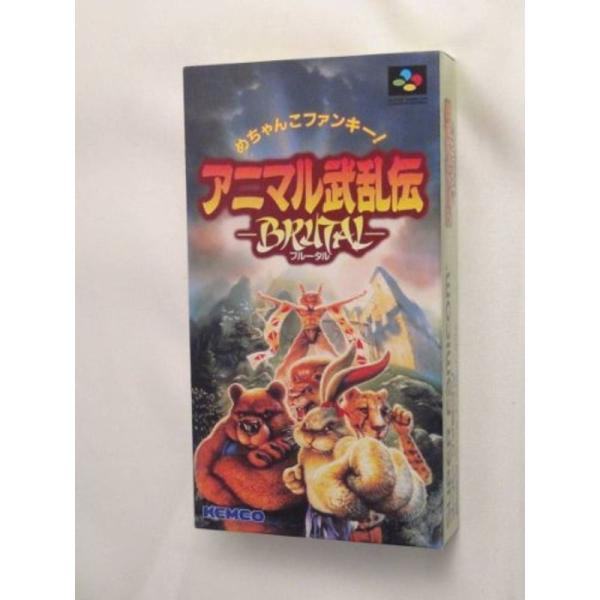 アニマル武乱伝ブルータル: 商品のタイトル【中古品】(中古品)＝使用済み中古品です。画像の商品はサンプル画像です。実際に届く商品と異なりますのでご了承下さいませ。※中古品のため、商品のコンディション、ケース、説明書等の付属品の有無については...