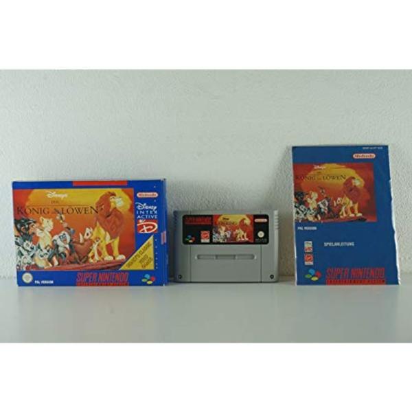 THE LION KING SNES 海外版(国内本体動作不可): 商品のタイトル【中古品】(中古品)＝使用済み中古品です。画像の商品はサンプル画像です。実際に届く商品と異なりますのでご了承下さいませ。※中古品のため、商品のコンディション、...