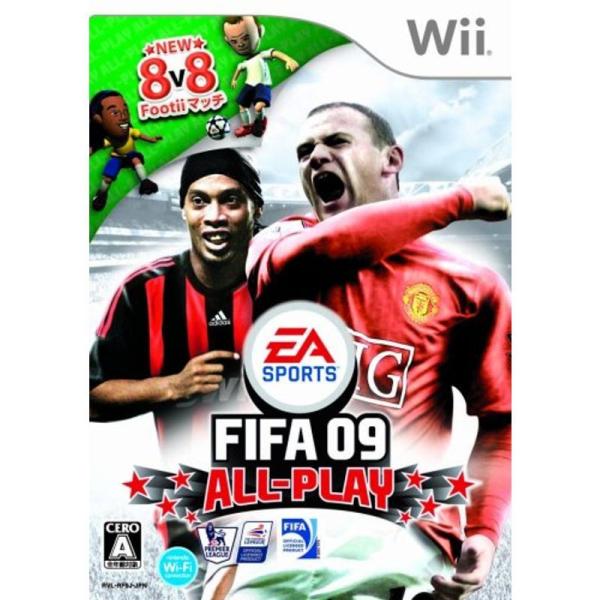 FIFA 09 オールプレイ - Wii: 商品のタイトル【中古品】(中古品)＝使用済み中古品です。画像の商品はサンプル画像です。実際に届く商品と異なりますのでご了承下さいませ。※中古品のため、商品のコンディション、ケース、説明書等の付属品...