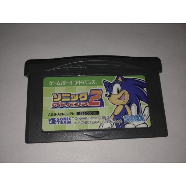 ソニックアドバンス: 商品のタイトル【中古品】(中古品)＝使用済み中古品です。画像の商品はサンプル画像です。実際に届く商品と異なりますのでご了承下さいませ。※中古品のため、商品のコンディション、ケース、説明書等の付属品の有無については入荷の...