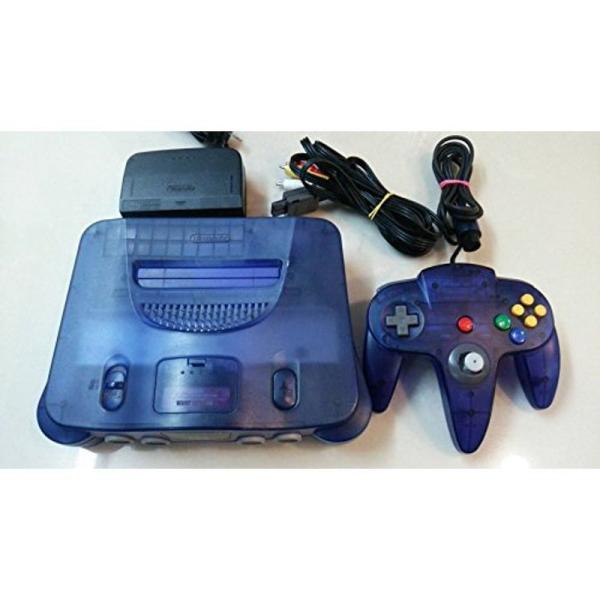 NINTENDO64本体 ミッドナイトブルー: 商品のタイトル【中古品】(中古品)＝使用済み中古品です。画像の商品はサンプル画像です。実際に届く商品と異なりますのでご了承下さいませ。※中古品のため、商品のコンディション、ケース、説明書等の付...